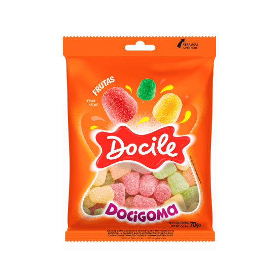 DOCILE GOMA CORACAO 30X100 GR